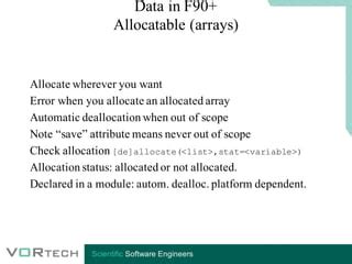 Introduction Modern Fortran Short PPT