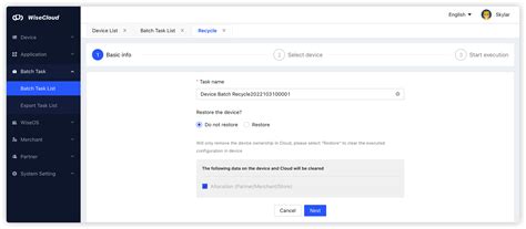 Step 3 Select Device By Device Sn Upload File Or Device Label