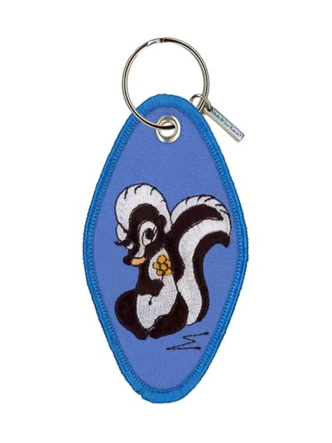 Love Stinks Embroidered Keychain Nooworks