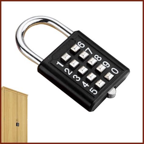 Babe Locker Lock Button Combination Security Padlock 8 10 Digits