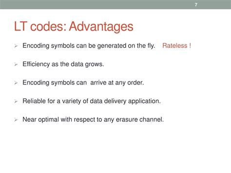 Ppt Lt Codes Powerpoint Presentation Free Download Id6499778