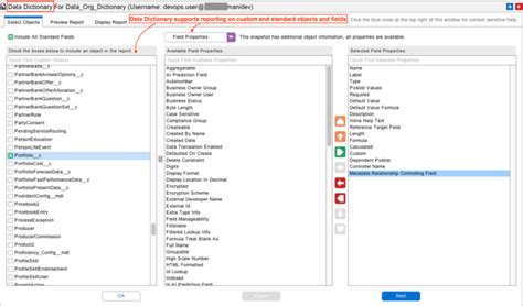 Product 27 Metazoa Data Dictionary Report Salesforce Product Hunt