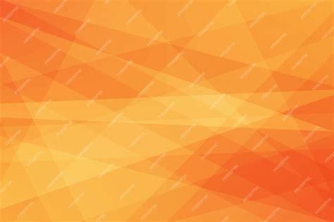 Premium Vector Orange Geometric Abstract Background