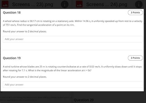 [answered] Screens 23 Png Question 18 Add Your Answer Question 19 A Kunduz