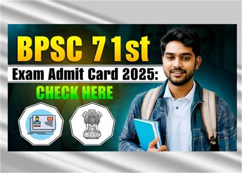 BPSC St Exam Admit Card Check Here Exam Date Download Hall Ticket Bpsc Bih Nic In
