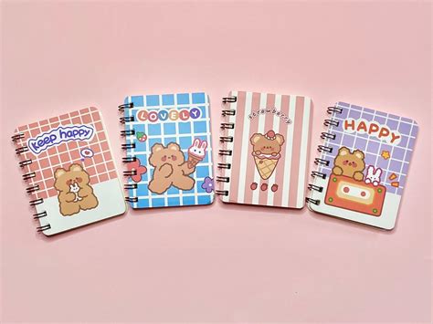 Mini Kawaii Notebooks Cute Stationery Kawaii Notebook Cute Stationery Kawaii Stationery