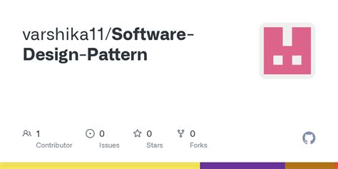 Github Varshika11software Design Pattern