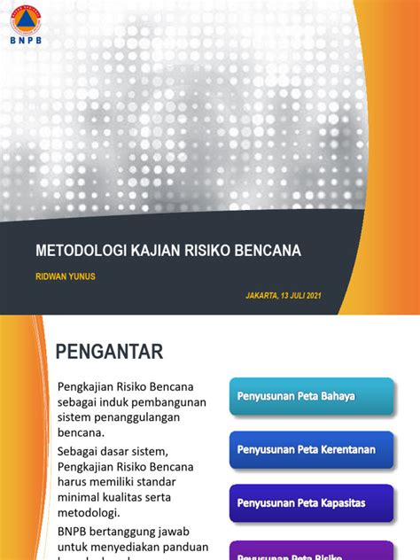 Metodologi Kajian Risiko Bencana Karhutla 13072021 Pdf