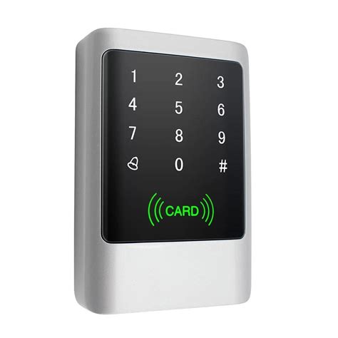 Waterproof Metal Case RFID ID Touch Screen Keypad Single Door Standalone