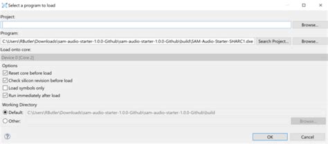 Setting Up A Debug Session Analog Devices Wiki