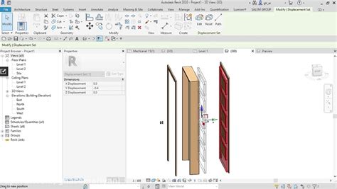 ایجاد نمای انفجاری در Revit