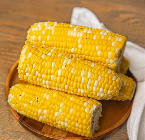 Milk Boiled Corn Dinner Then Dessert