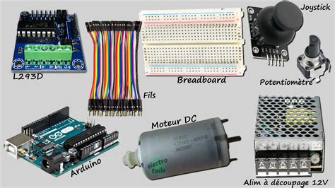 👨‍💻 L293d Variation De Vitesse Dun Moteur à Courant Continu ⚙️