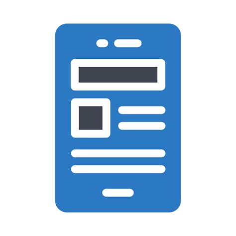 App Design Generic Blue Icon