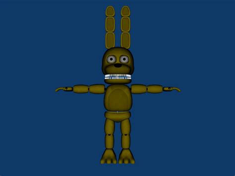 Plushtrap Model By Supermariojustin4 On Deviantart