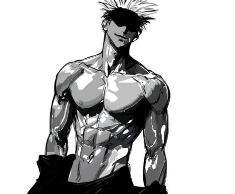 Tkm On Instagram Oiled Up Gojo For Yall Yes I Actually Did It Art Jjk Anime Fyp Gojo