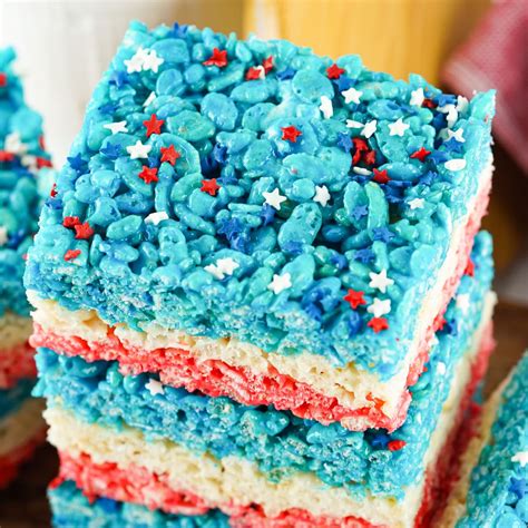 4th Of July Rice Krispies Treat Artofit