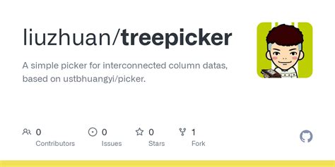 Github Liuzhuantreepicker A Simple Picker For Interconnected Column