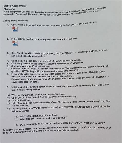 Cs140 Assignment Chapter 4 In This Assignment You