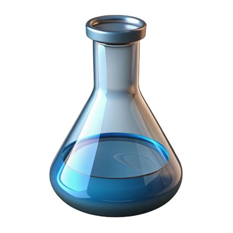 3d Science Lab Glass Premium Ai Generated Image