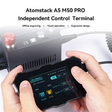 Atomstack A5 M50 Pro Laser Engraver With Touch Screen Control