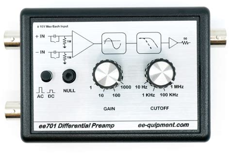 Ee701 Differential Oscilloscope Preamplifier Tag Connect