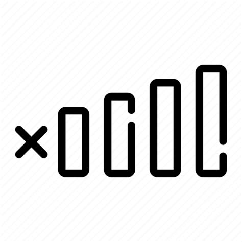 Signal Phone Connection Notification Symbols No Bar Icon