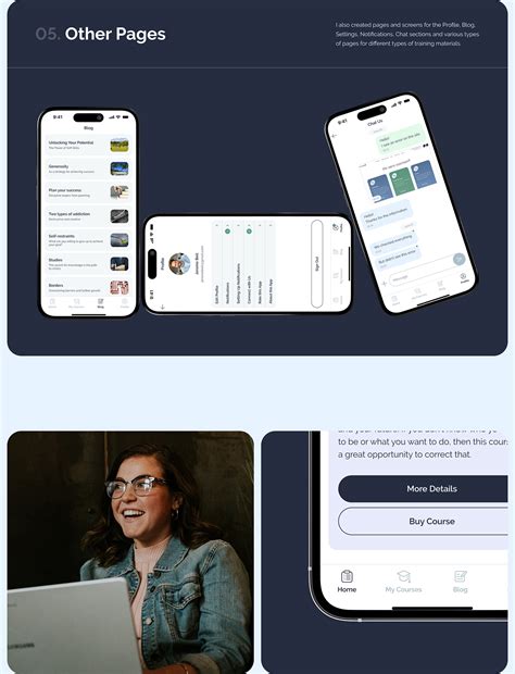 Learning Platform Uxui And Mobile App Design Behance