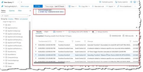Azure Function Monitoring Azure Lessons