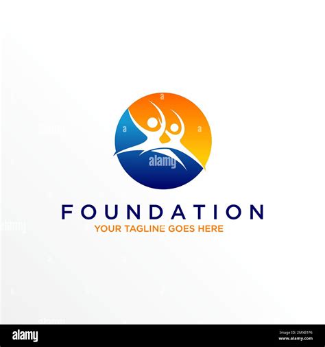 Unique Two Persons In Circle Movement Image Graphic Icon Logo Design Abstract Concept Vector