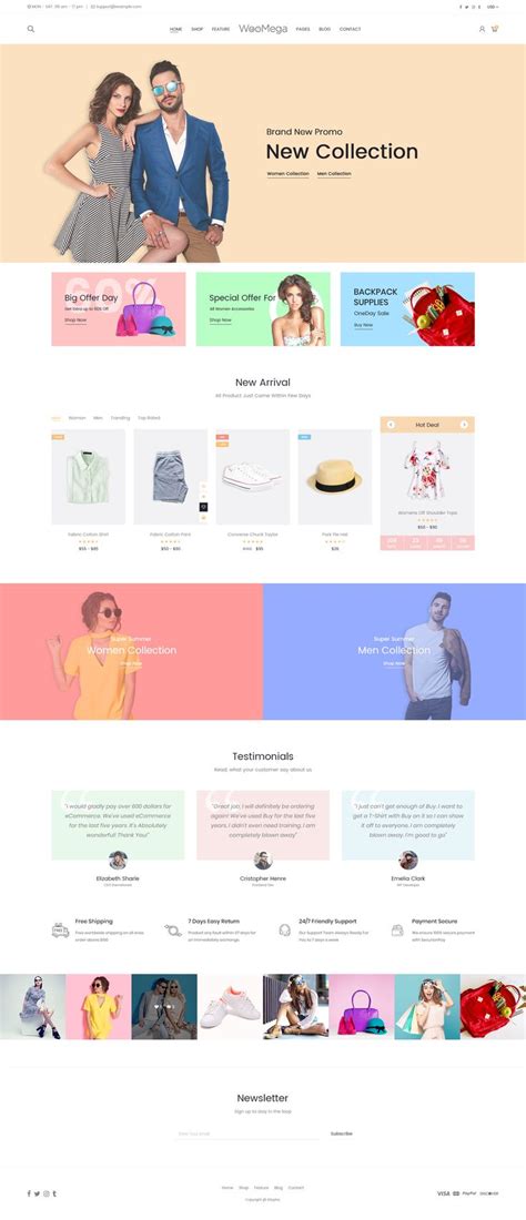 WooMega Minimalist ECommerce PSD Template Woocommerce Themes Woocommerce Woocommerce