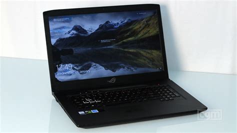 Asus Rog Strix Gl Vm Gaming Laptop Review Impressive Design Familiar Specs