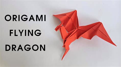 Origami Flying Dragon Instructions