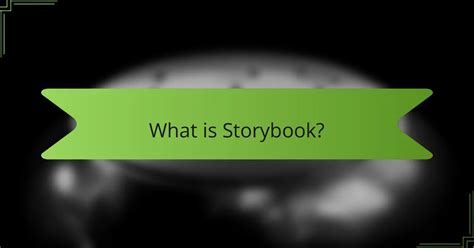Storybook Overview Benefits For Ui Development And Integration With Frameworks Use