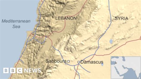 Syria Conflict Israeli Jets Strike Outside Damascus Bbc News