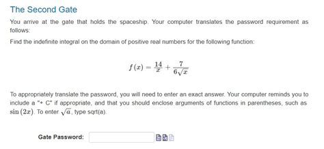 Solved The Second GateYou Arrive At The Gate That Holds The Chegg Com
