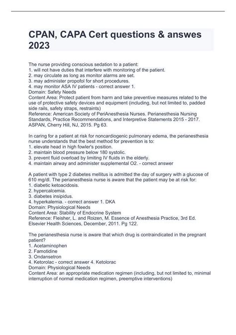 Cpan Capa Cert Questions And Answers 2023 Capa Certified Accounts Payable Associate Stuvia Us
