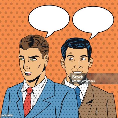 사람들이 디자인 팝 아트 아이콘입니다 레트로 및 Colorfull 일러스트 개념에 대한 스톡 벡터 아트 및 기타 이미지 개념