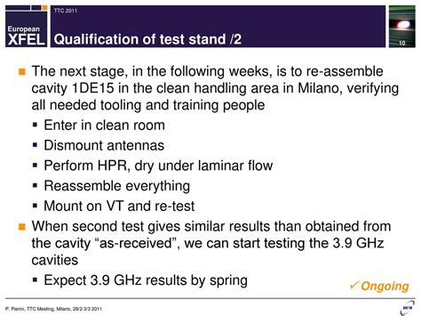 Status And Plans For The GHz Section Of XFEL Ppt Download