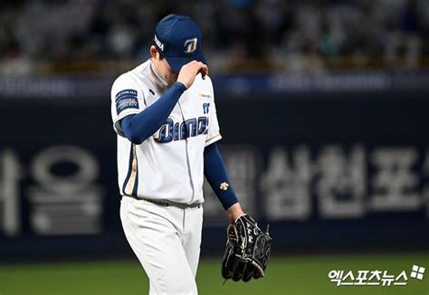 이재학 추가 실점에 대한 아쉬움 포토 네이트 스포츠