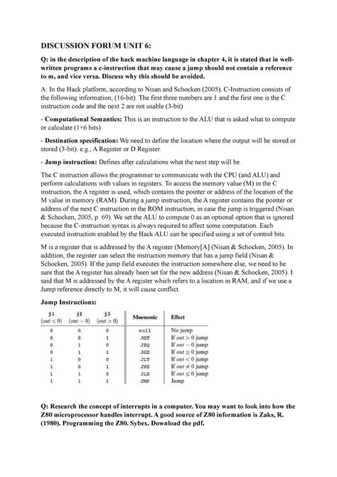 Discussion Forum Unit 6 CS 1104 DISCUSSION FORUM UNIT 6 Q In The Description Of The Hack