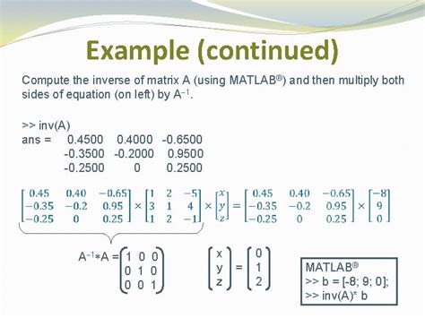 Engineering Applications For Vectors Matrices Solving Linear Equations