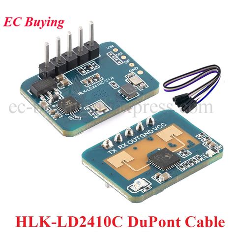 Hlk Ld2410c 24g Mmwave Fmcw Millimeter Wave 5m Human Presence Radar Sensor Motion Non Contact