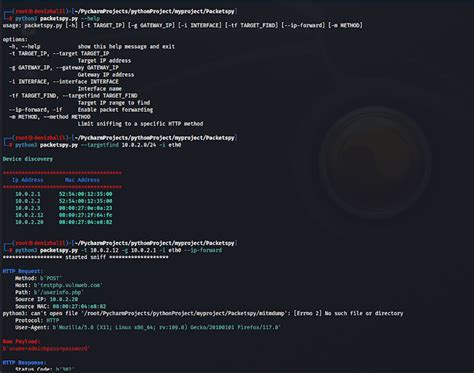 Packetspy Powerful Network Packet Sniffing Tool Designed To Capture And Analyze Network Traffic