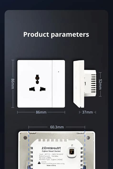 Zigbee A Smart Socket EU Beyttech Com