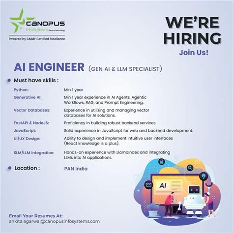 Aiengineers Llm Python Genai Vectordatabase Aiengineer Hiring Disha Dubey