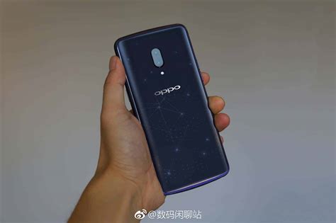 Alleged Oppo Find X Leaks In Real Life Image With Glass Back