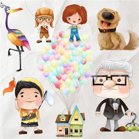 Up Movie Clip Art Etsy