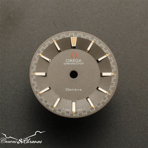 vintage omega chronostop driver dial ref 145 010 crowns and chronos