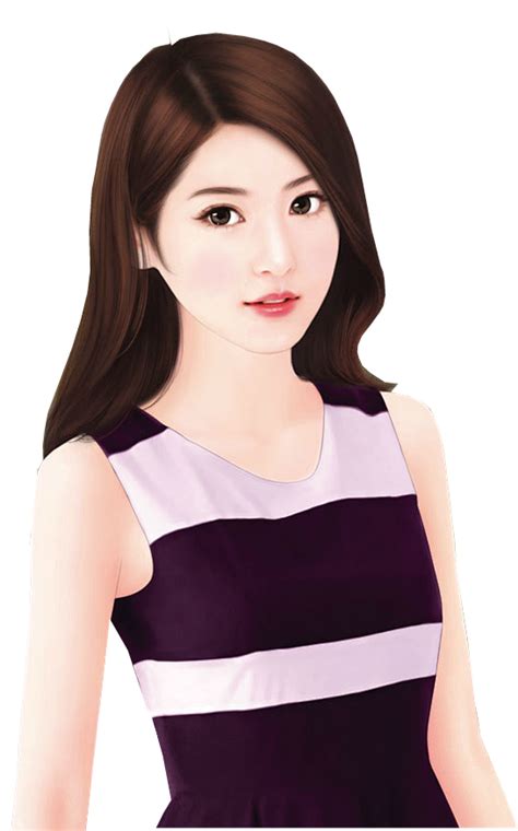 现代立绘